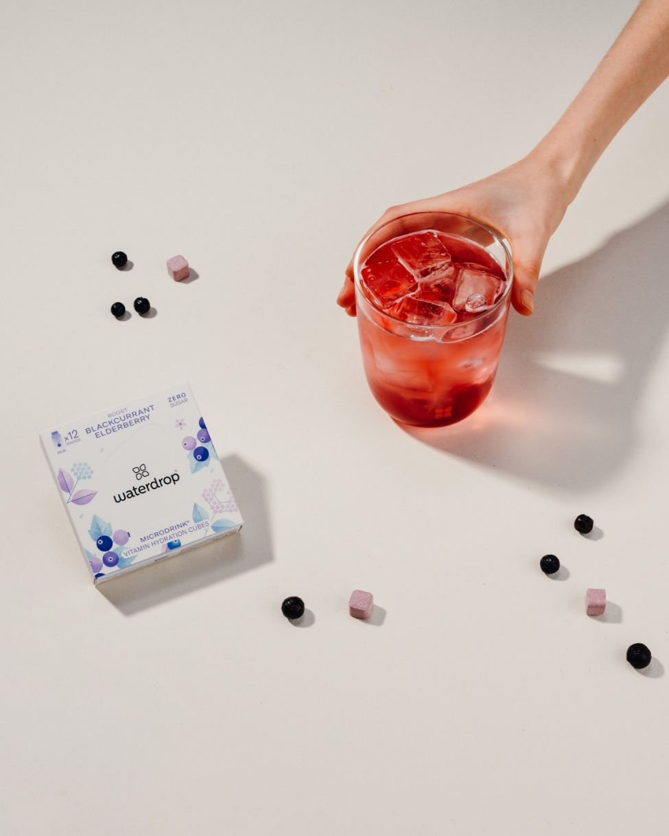 waterdrop® BOOST | Uzmi svoj paket od 12 kocki